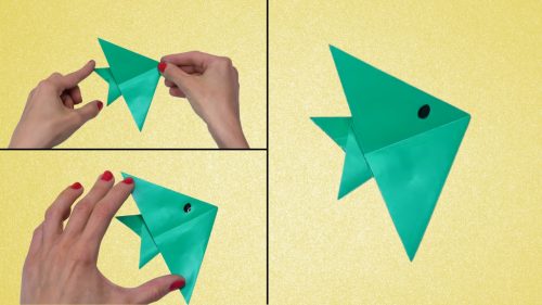 Easy Fish Origami for Kids | Simple Paper Fish Tutorial
